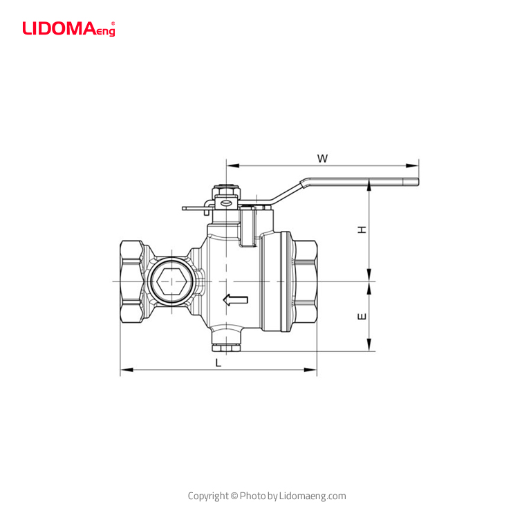 شیر تست و تخلیه آتش نشانی برند فلوکام Flowcom Test & Drain Valve